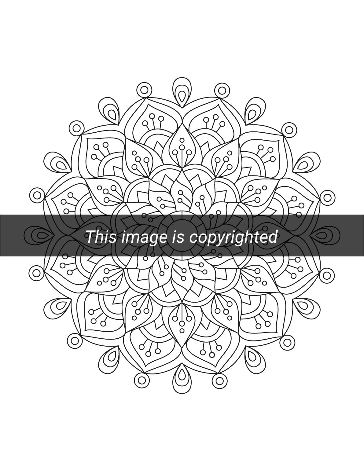 100 Mandalas - adult coloring book - Creative Mandala - Coloring Books
