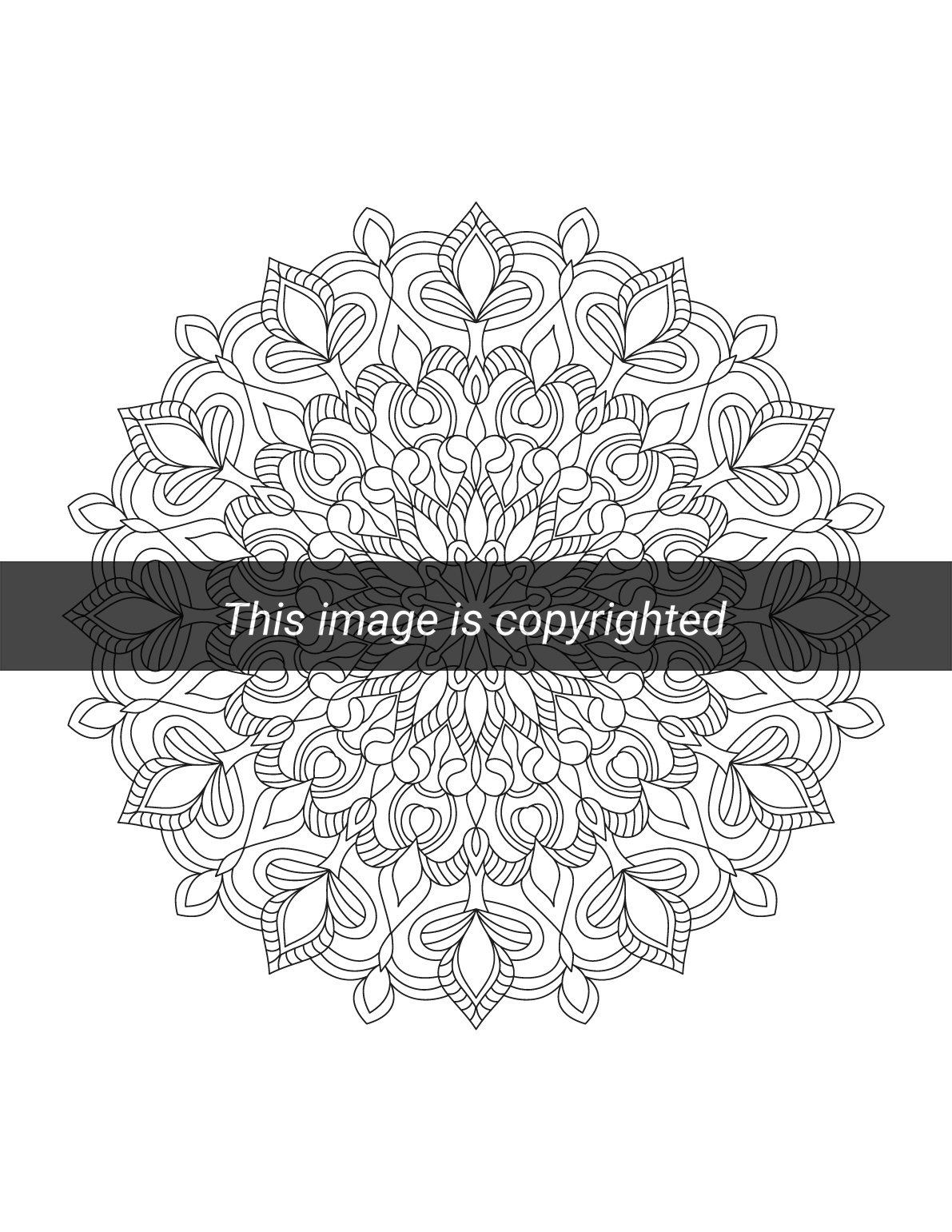 100 Mandalas - adult coloring book - Creative Mandala - Coloring Books